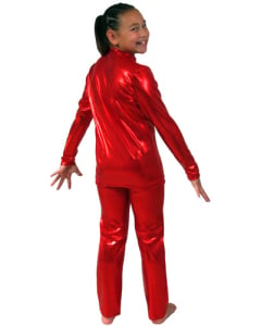 Warm up Suits for your gymnasts by Snowflake Designs