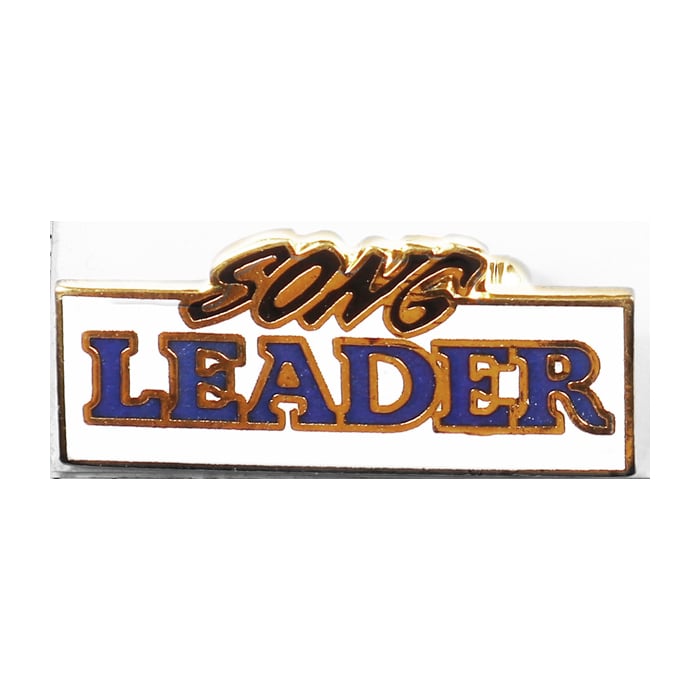 Cloisonne Pin-Song Leader - 850