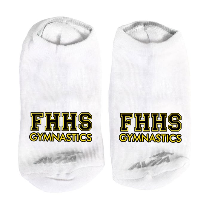 Franklin High School Sublimated Gymnastics Socks