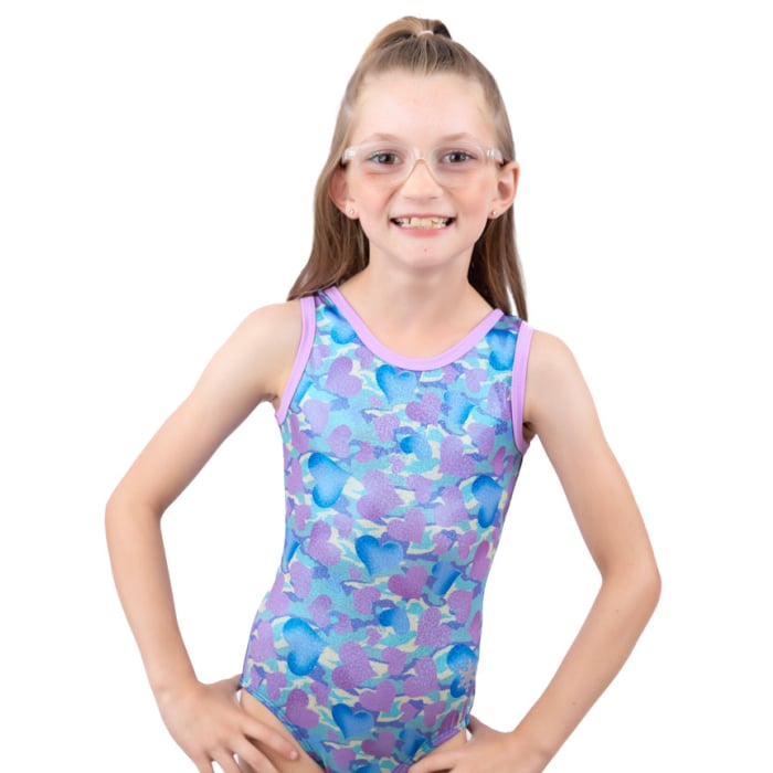 Heart's Delight Gymnastics Leotard | Snowflake Designs