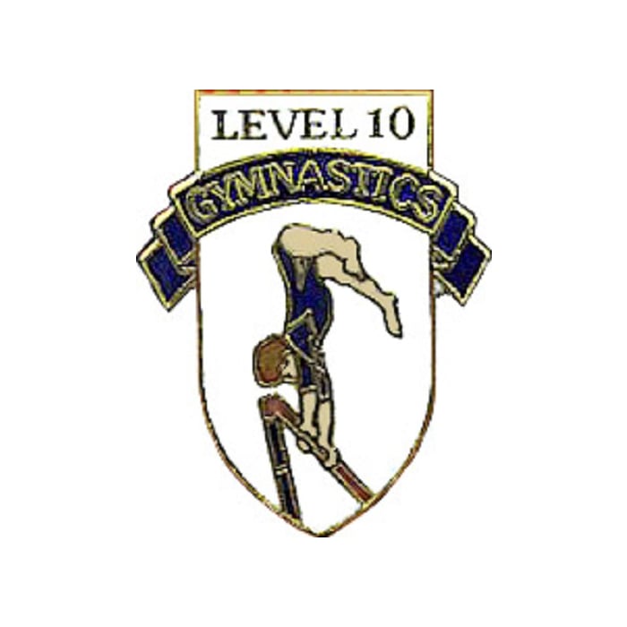 Women's Gymnastics Pin - Level 10 - 1110