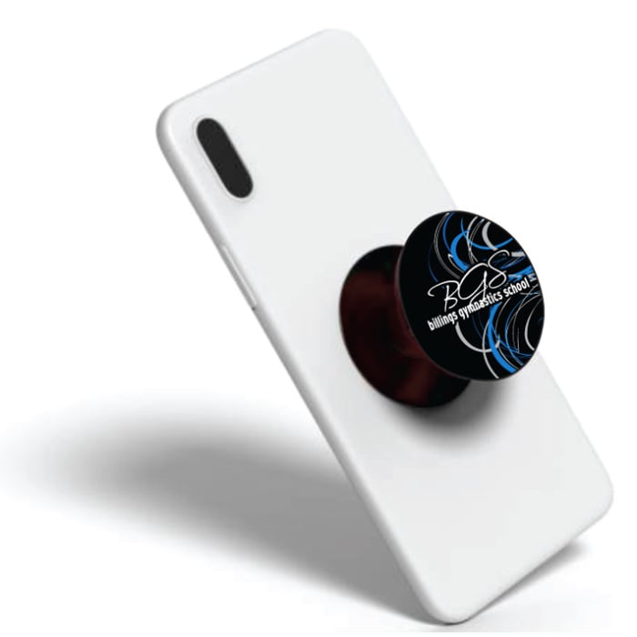 Billings Gymnastics Custom Swirl Phone Grip
