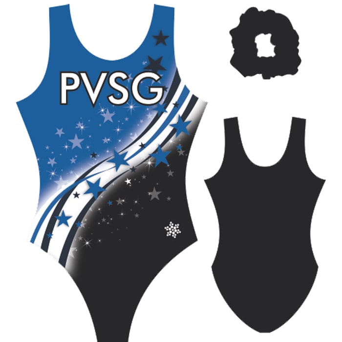 PVSG Stars Sublimated Gymnastics Leotard