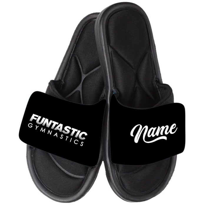 Funtastic Personalized Gymnastics Sandals | Custom Gymnastics Slides