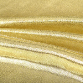 Gold Mystique Lycra Fabric Swatch