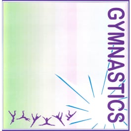 Level 8 Scrapbook Gymnastics Paper #2