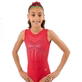 Serenity Gymnastics Leotard - Red