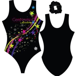 GemNastics Academy Diagonal Stars Team Gymnastics Leotard