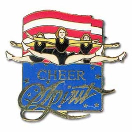 Cheer Spirit Cheerleading Pin - 1680